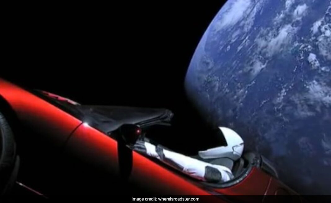 Seven Years Later: The Journey of Elon Musk's Tesla Roadster in Space ...