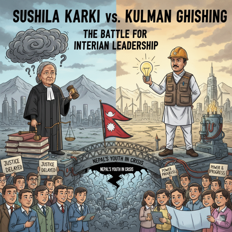 Nepal's Youth in Crisis: Sushila Karki vs. Kulman Ghising